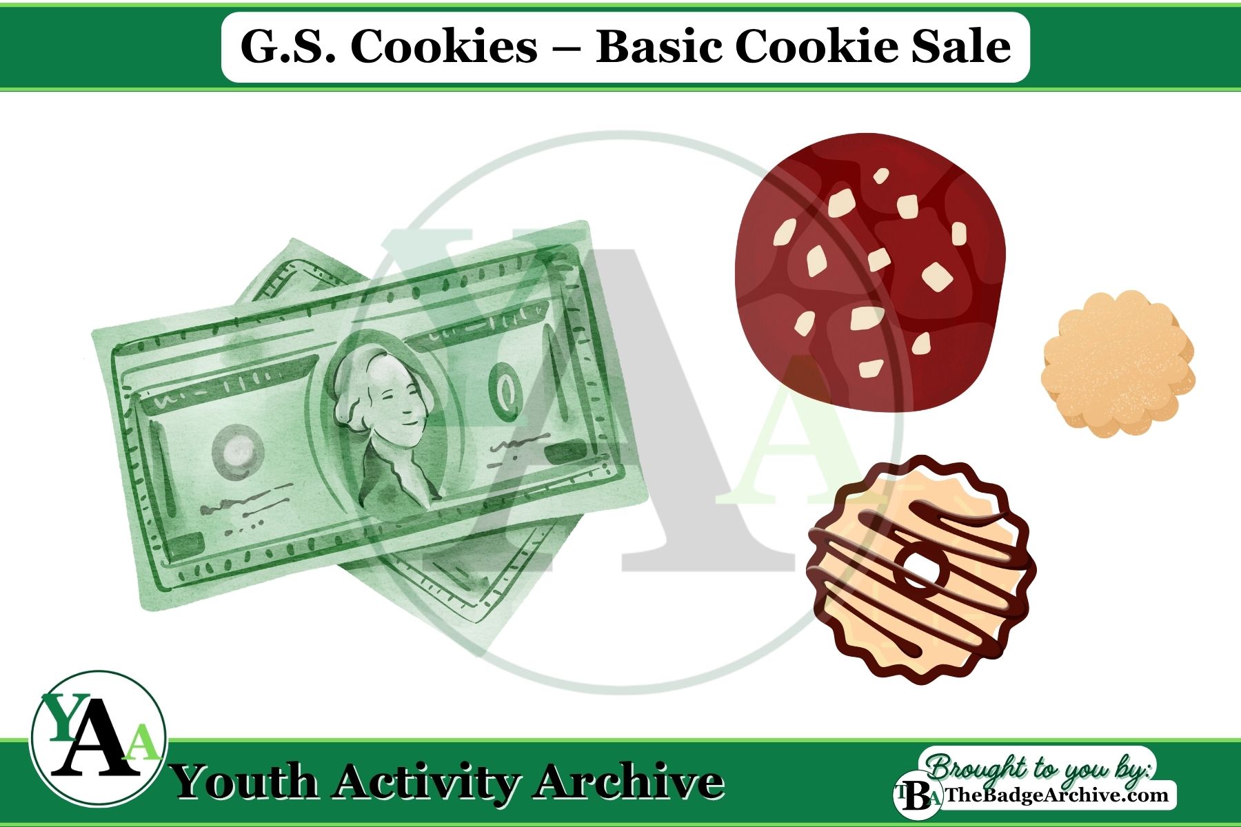 G.S. Cookies – Basic Cookie Sale – Youth Activity Archive