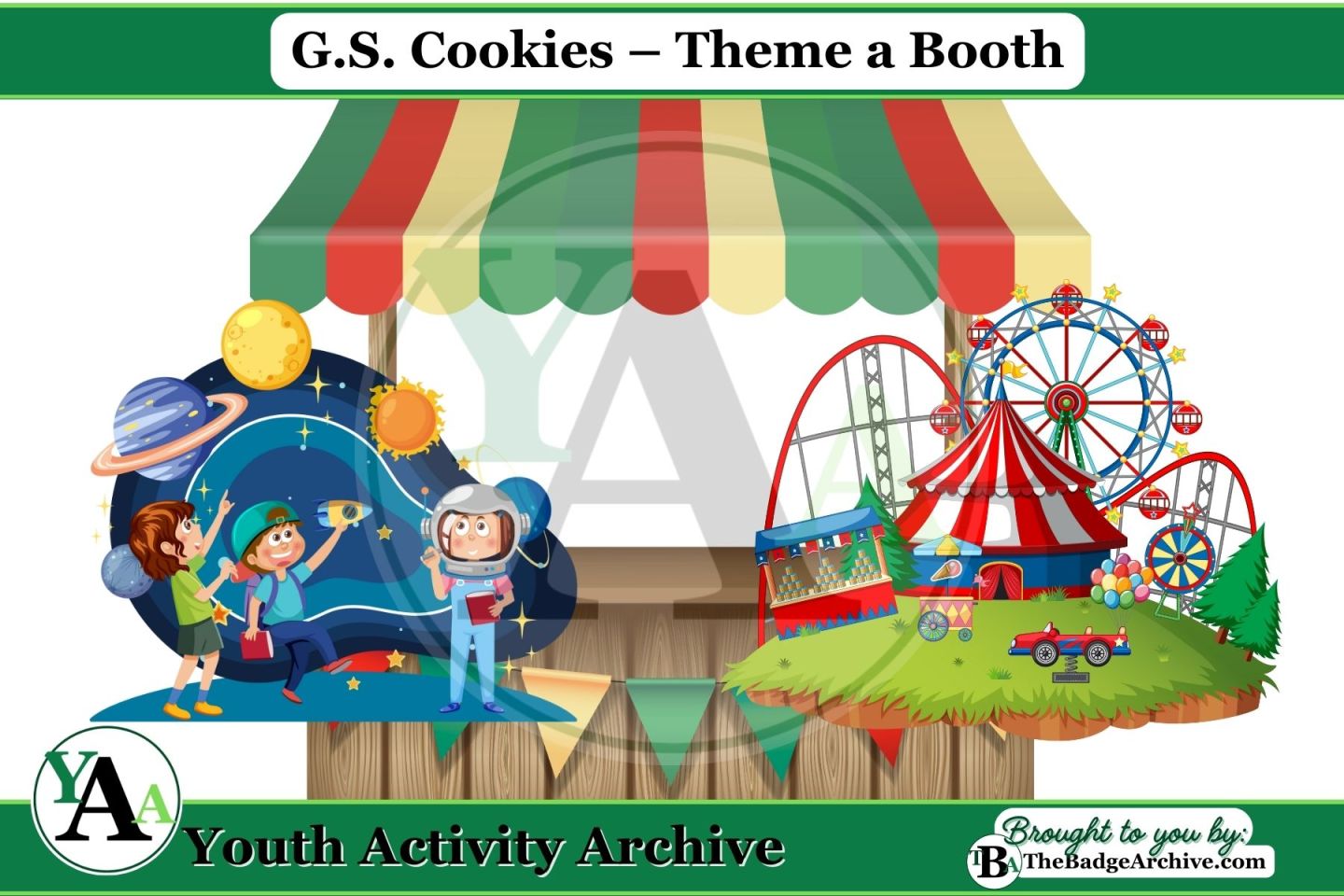 G.S. Cookies – Theme a Booth – Youth Activity Archive