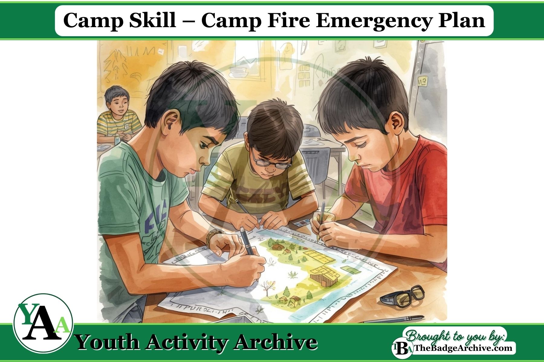 Camp Skill – Camp Fire Emergency Plan – Youth Activity Archive