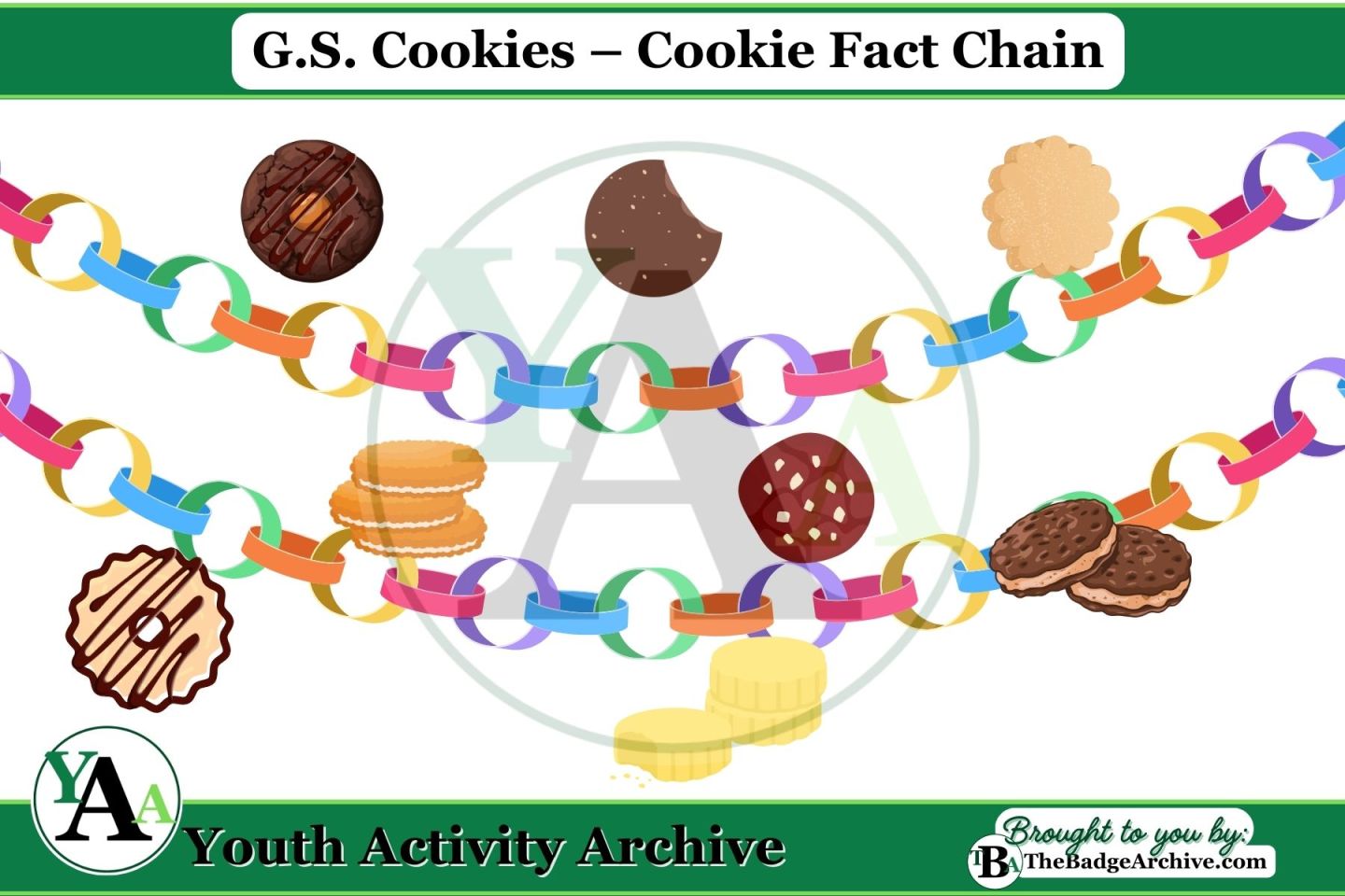 G.S. Cookies – Cookie Fact Chain – Youth Activity Archive
