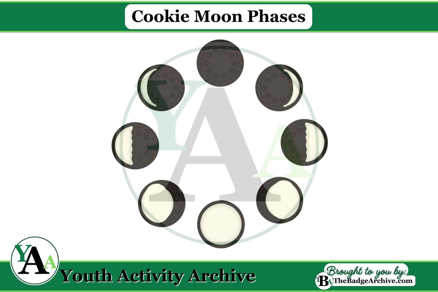 Cookie Moon Phases – Youth Activity Archive