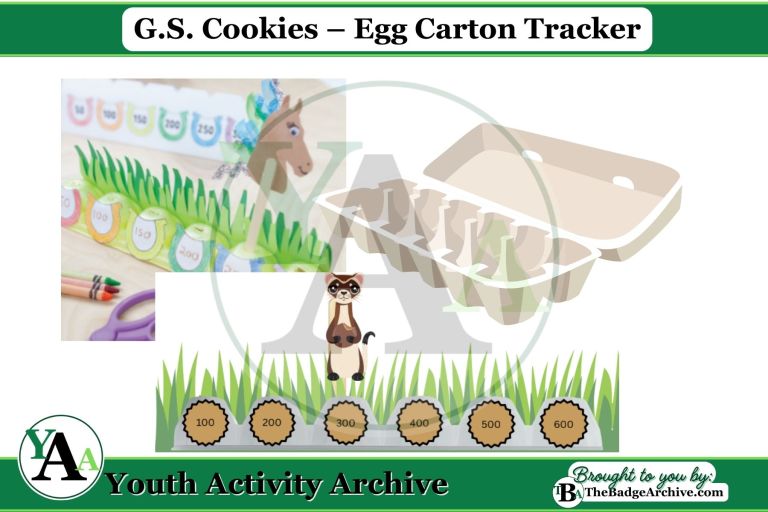 G.S. Cookies – Egg Carton Tracker – Youth Activity Archive
