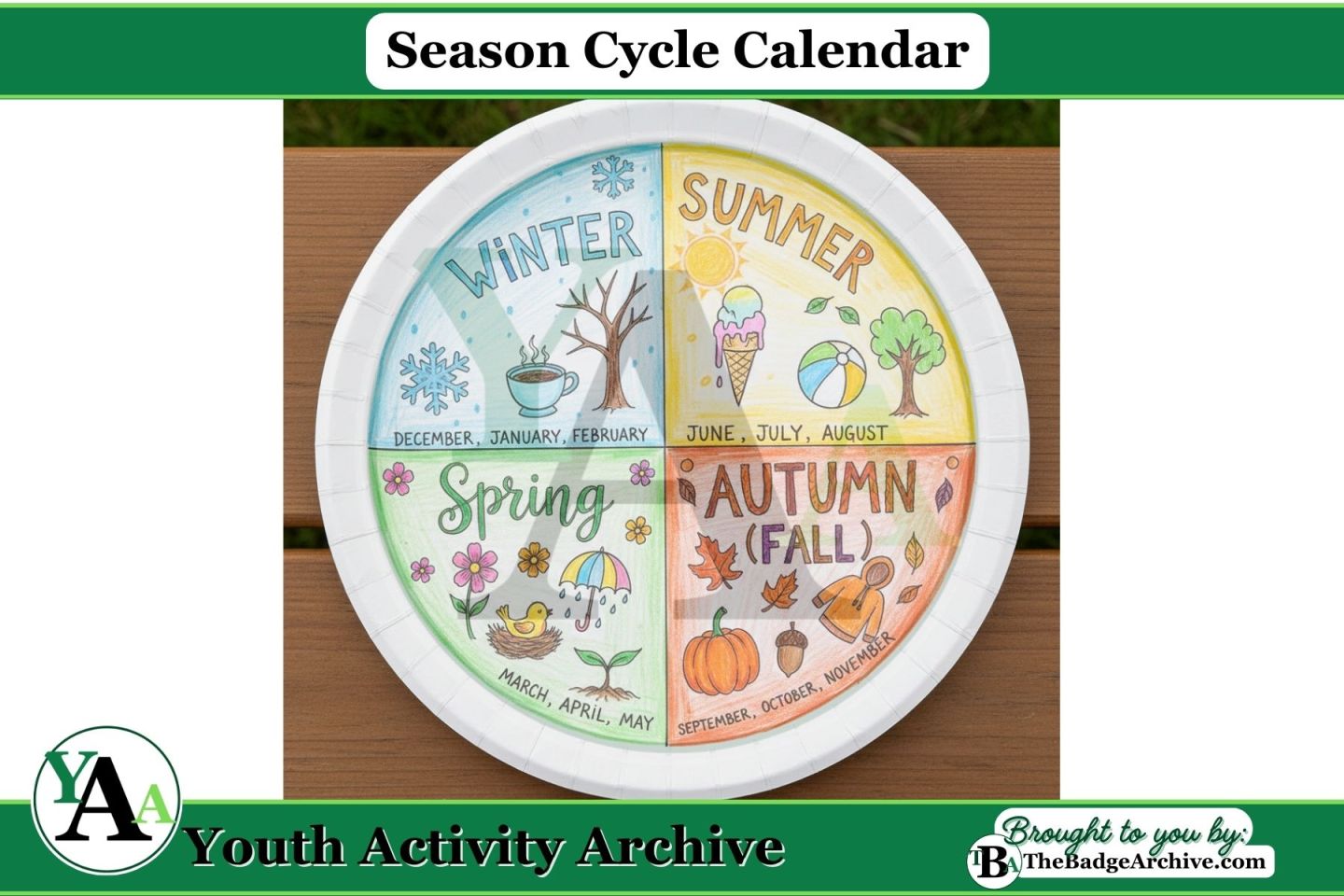 Season Cycle Calendar – Youth Activity Archive